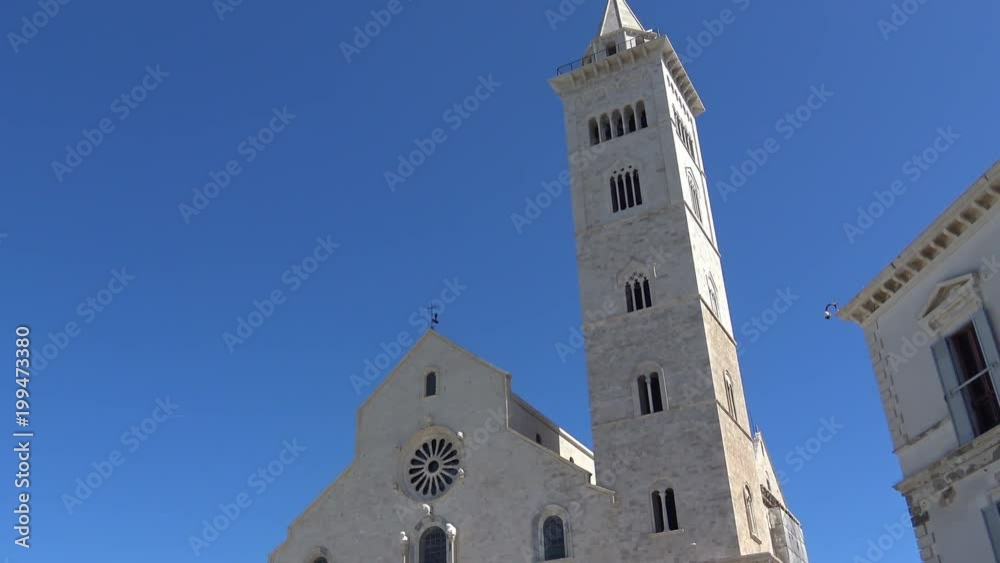 Italy, Puglia, Cathedral of Trani, a messenger monument of a UNESCO ...