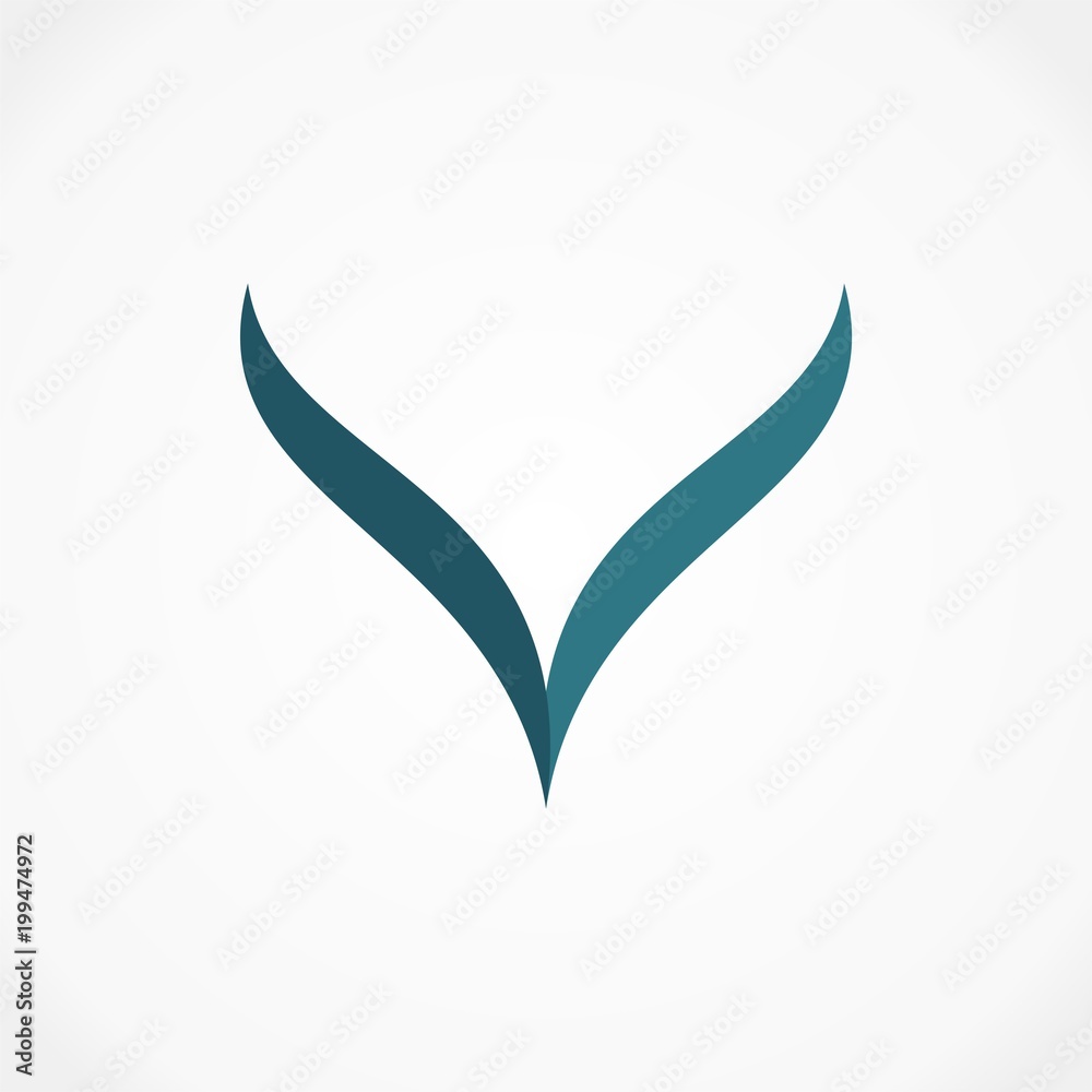 v letter abstract background logo Stock Vector | Adobe Stock