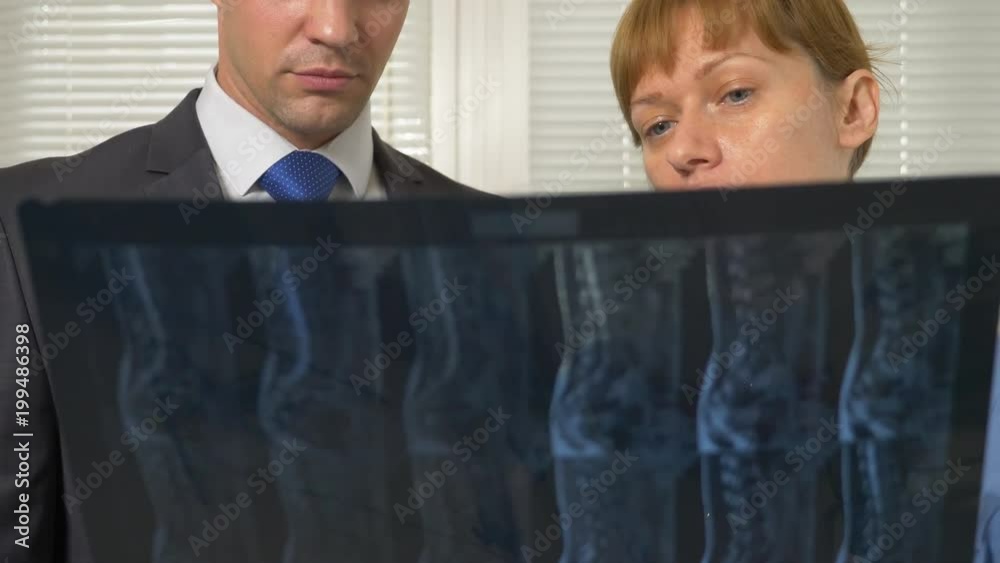 doctor's consultation. the doctor acquaints the patient with the ...