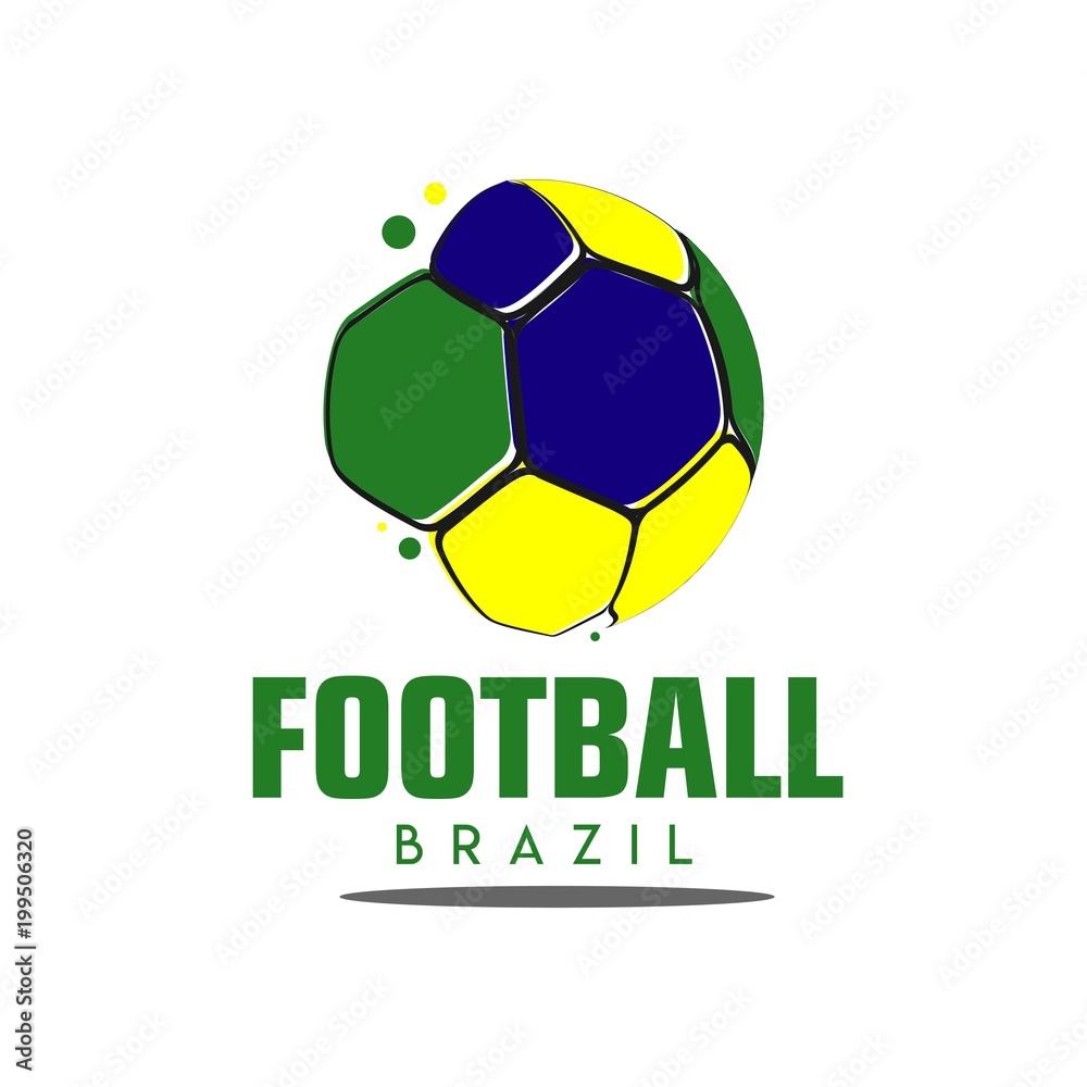 Brazil Football Vector