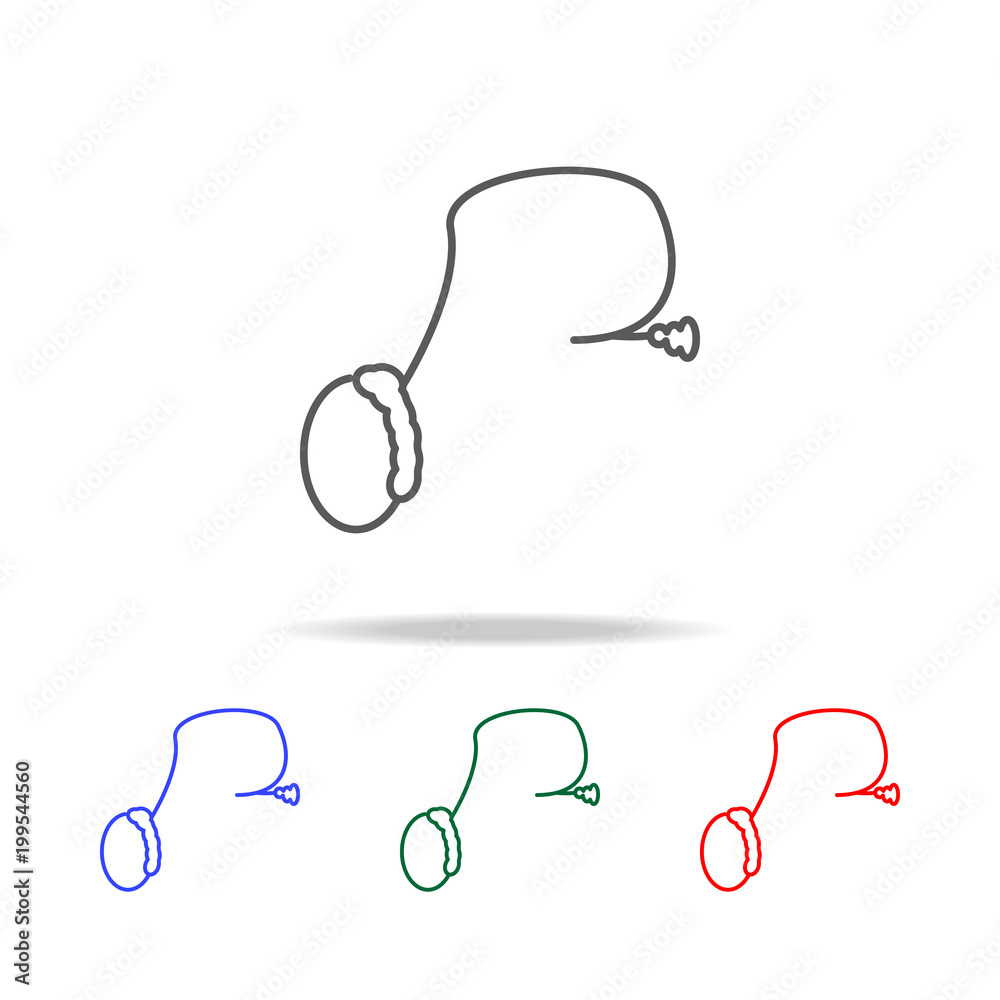 Human organ symbol prostate gland icon. Elements of human body part ...