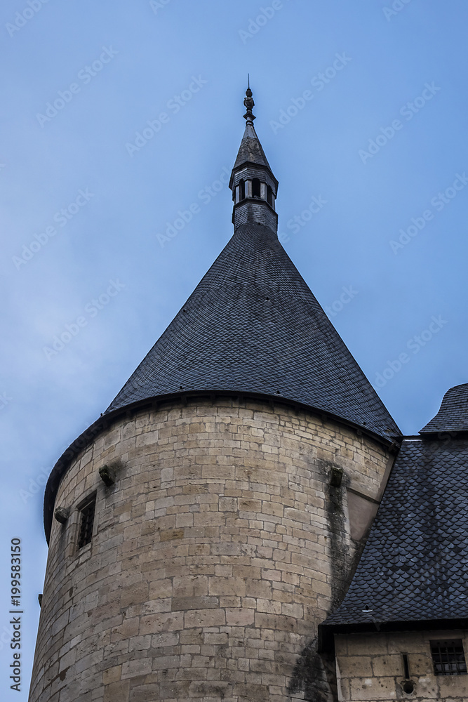 View of famous Porte de la Craffe Old Town of Nancy. Porte de la Graffe ...