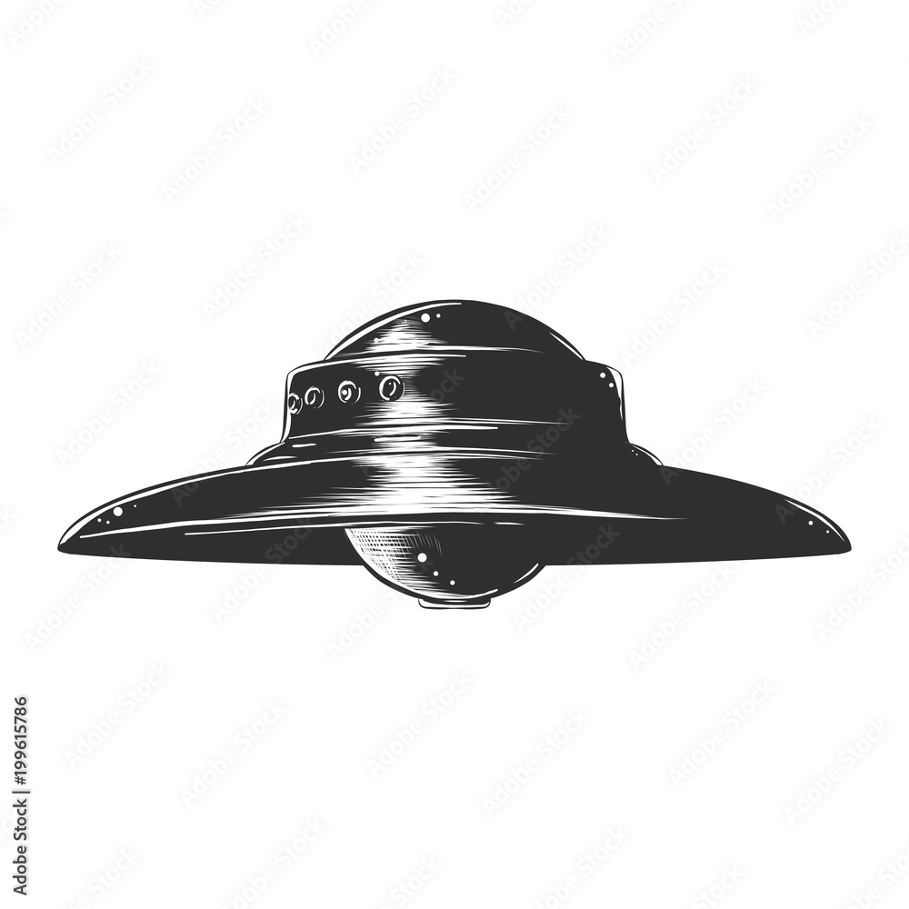 Vector engraved style illustration for posters, decoration and print ...