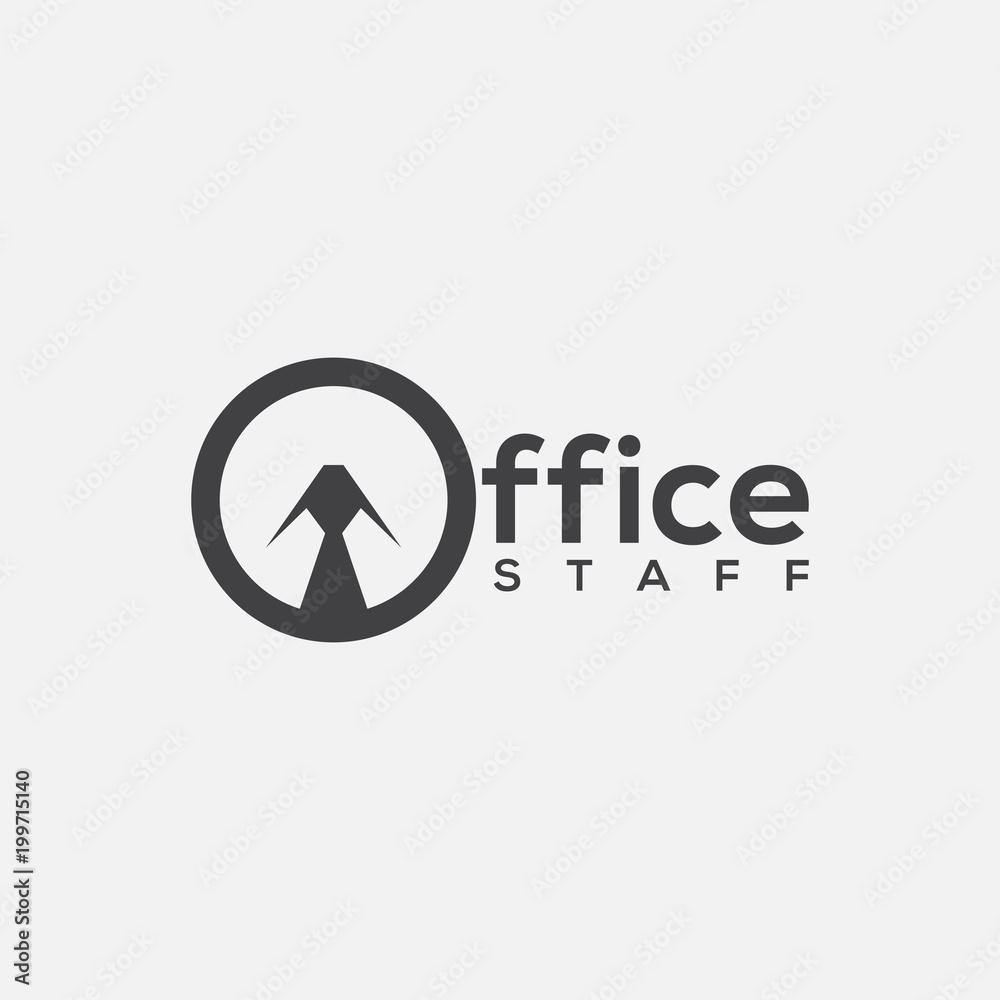 Office staff logo Stock Vector | Adobe Stock
