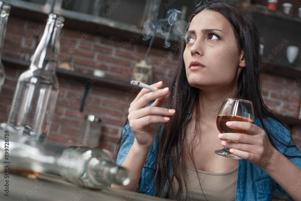 Women Drinking Whiskey