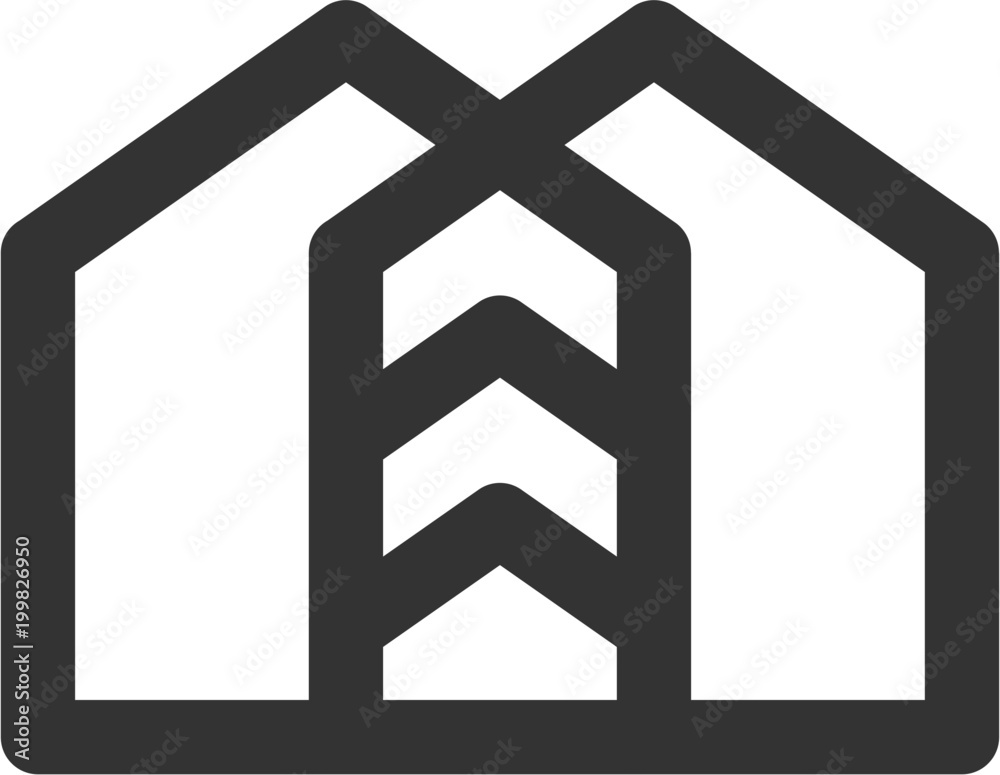 AA Building Logo Icon Stock Vector | Adobe Stock