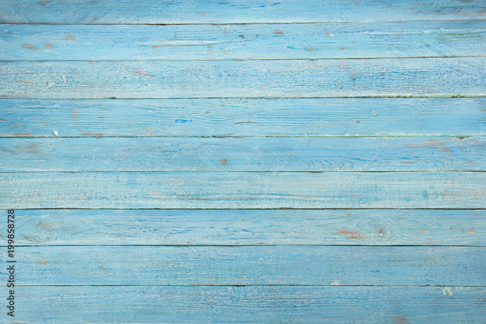 Blue Wood Grain Background