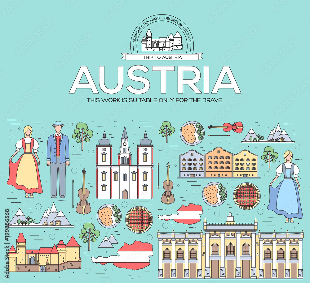 Country Austria travel vacation guide of goods, places and features ...