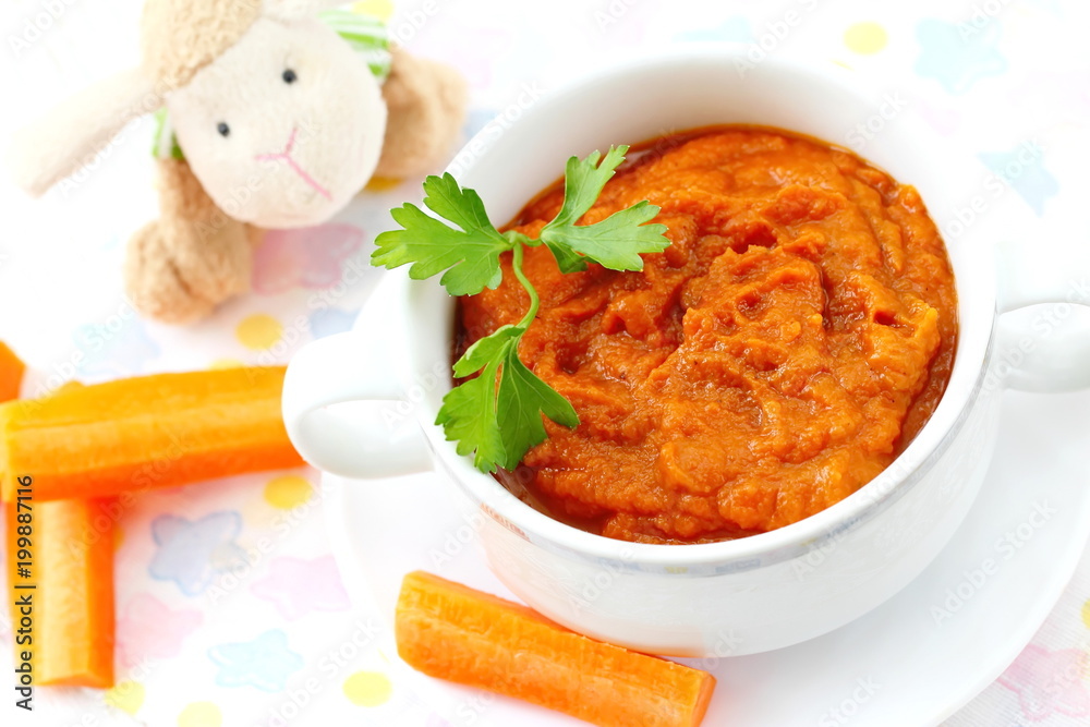 Poster Homemade carrot puree – Wall Art | UkPosters