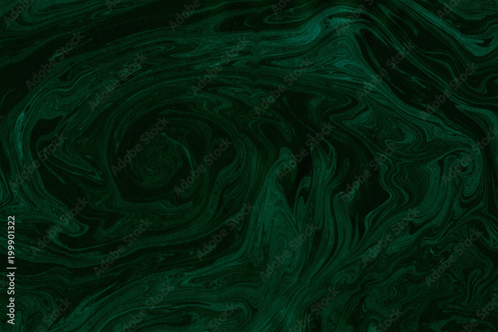 Suminagashi marble texture hand painted with black ink. Digital paper ...