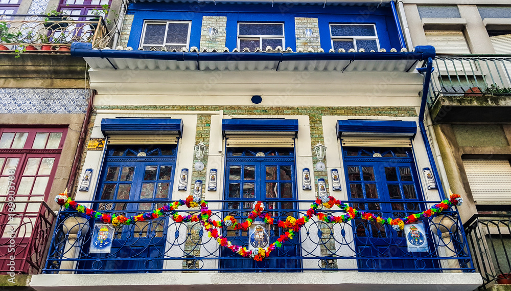Typical portuguese house. Porto, Portugal Stock Photo | Adobe Stock