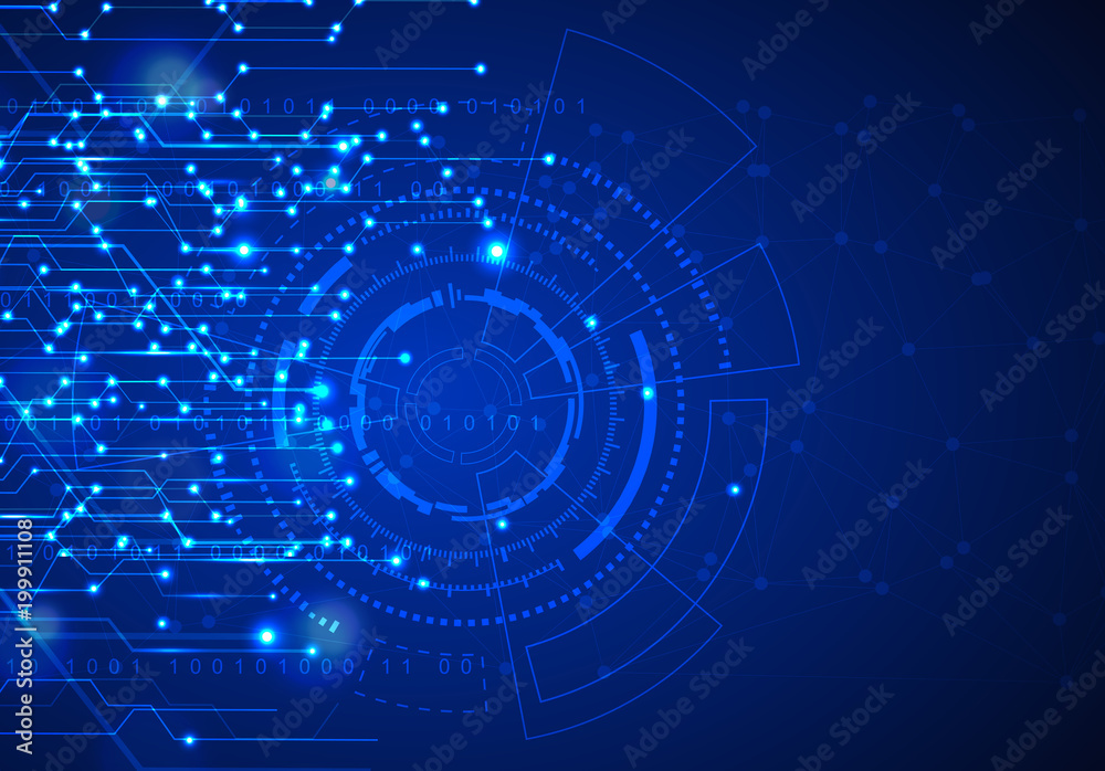 Vector Abstract futuristic circuit board,technology innovation ...