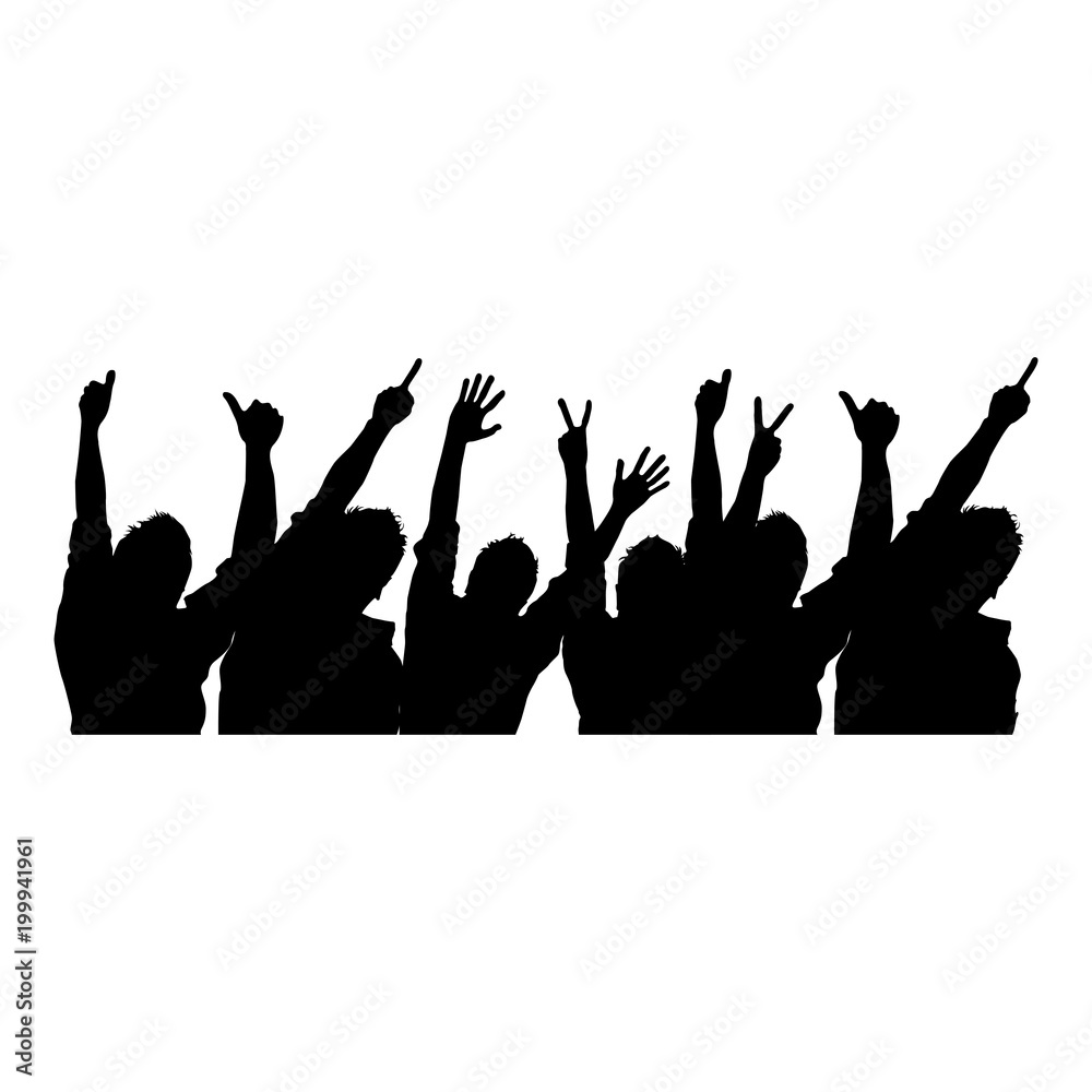 Concert Silhouette Vector