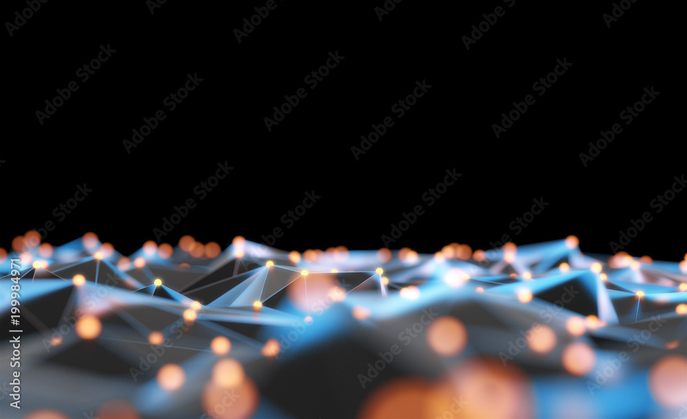 Abstract particle background. Mess network.Futuristic plexus array big ... Abstract particle background. Mess network.Futuristic plexus array big ...