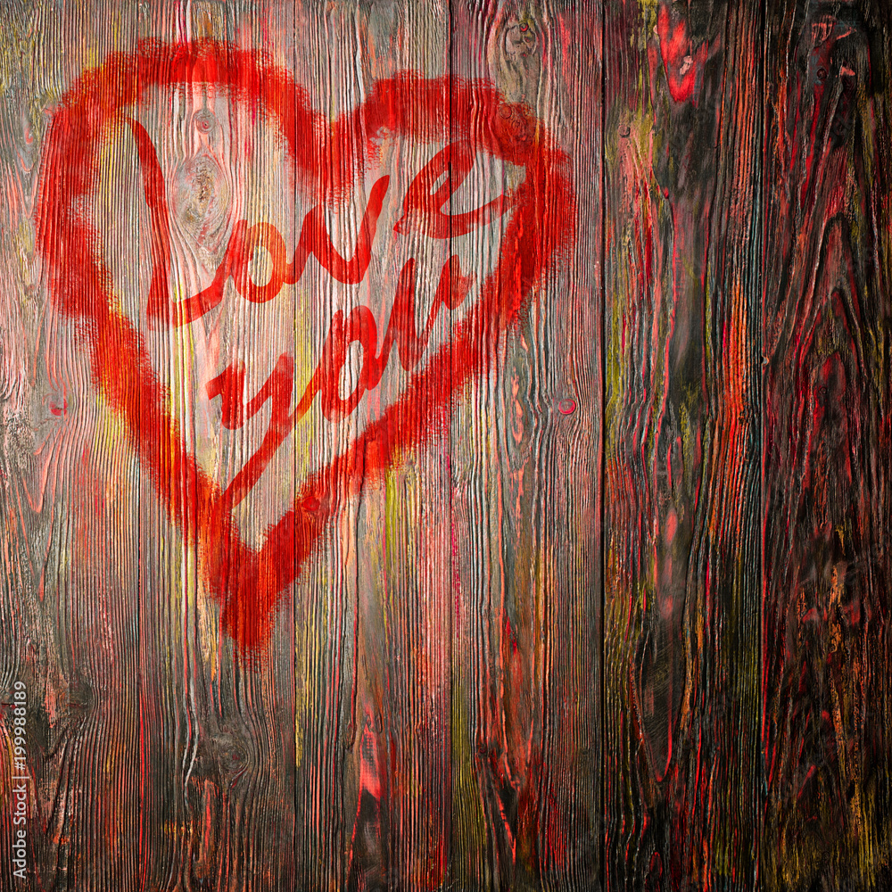 Heart Texture Vintage
