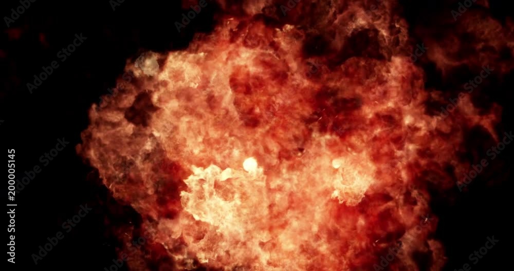 Realistic 4K Explosion and Blasts. VFX element. vídeo do Stock | Adobe ...