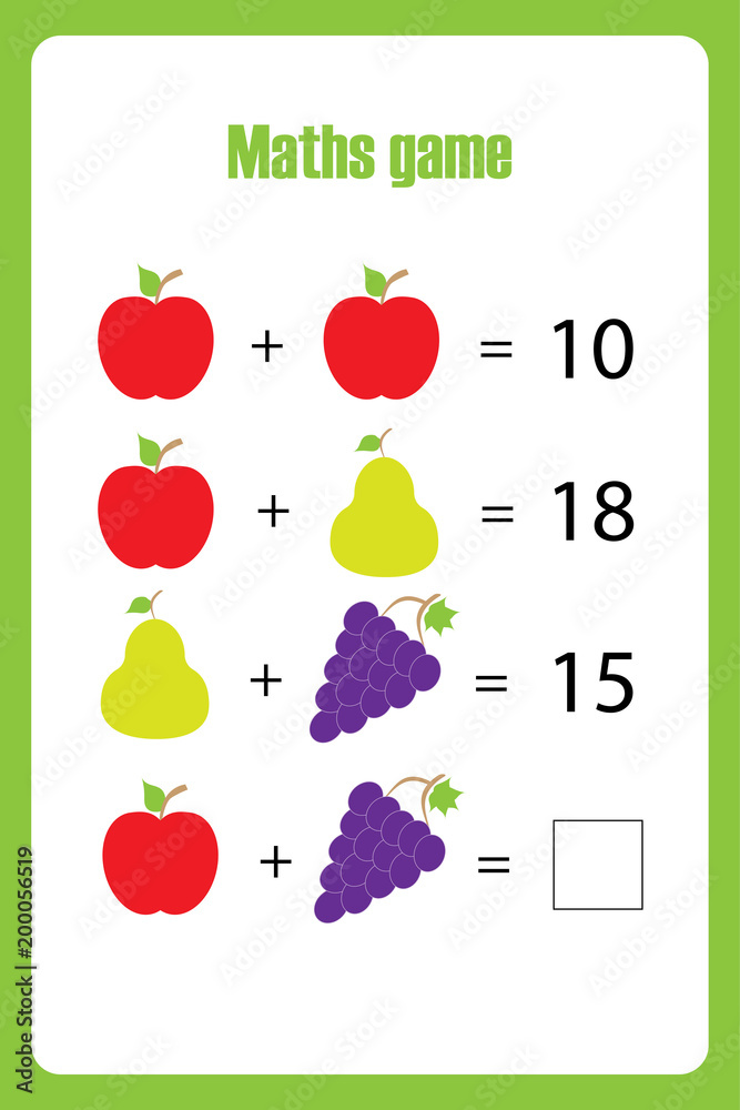 Math Questions For Kids