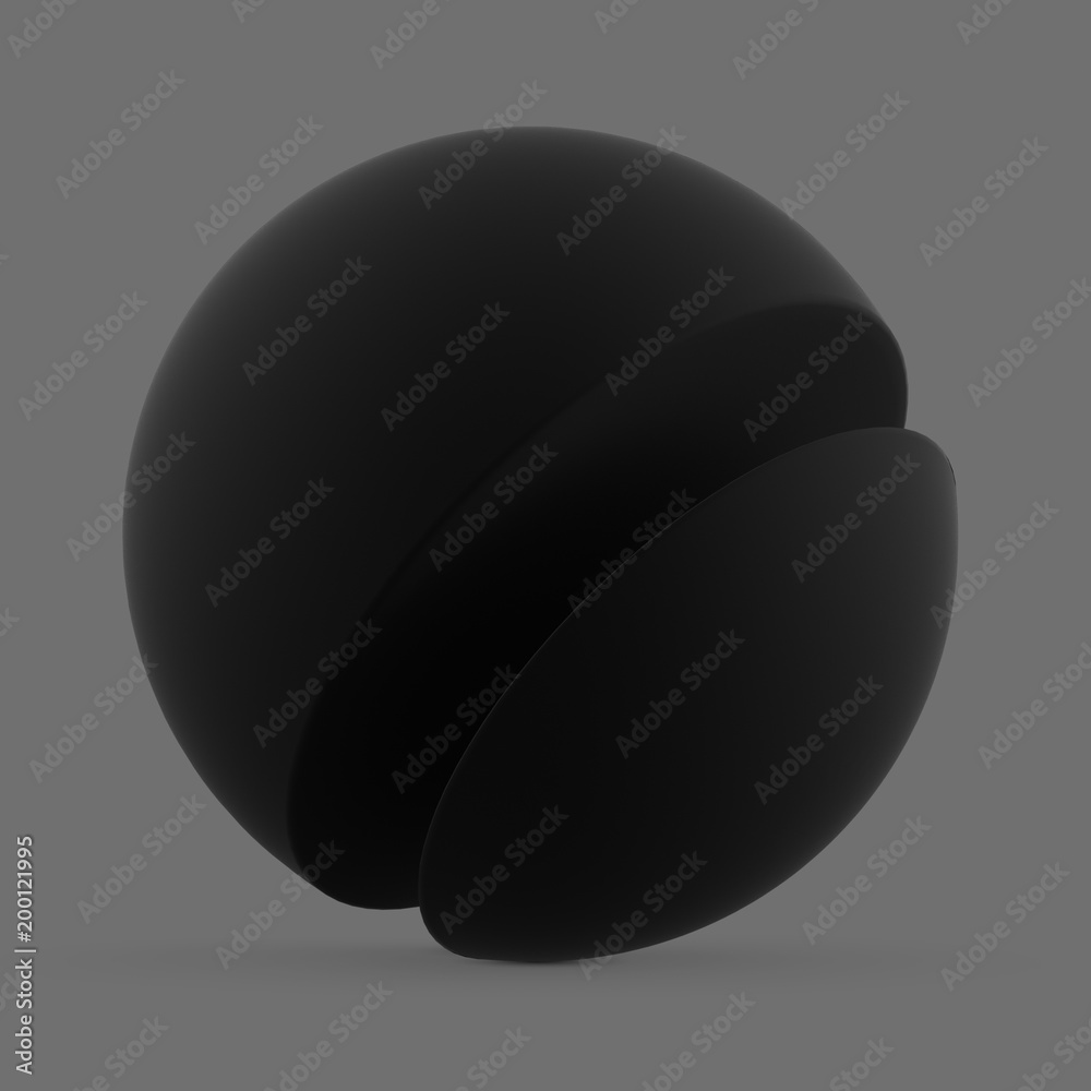 Black matte surface Stock 3D asset | Adobe Stock