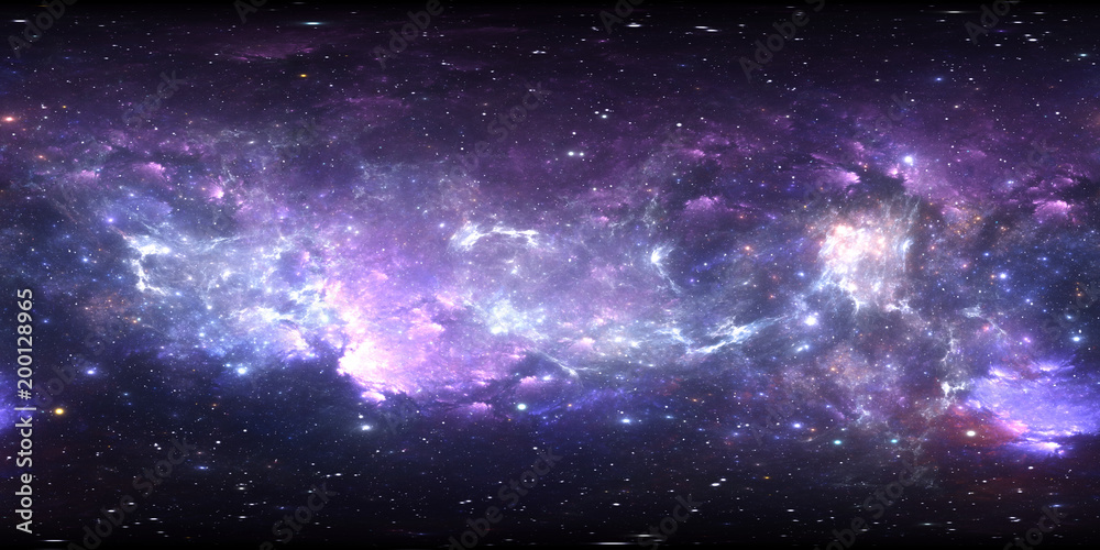 360 degree space panorama, equirectangular projection, environment map ...