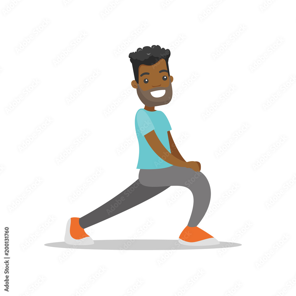 Cartoon Runners Stretch