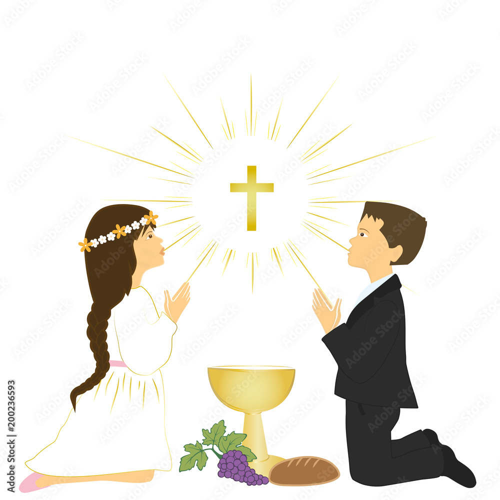 First Holy Communion Girl Images