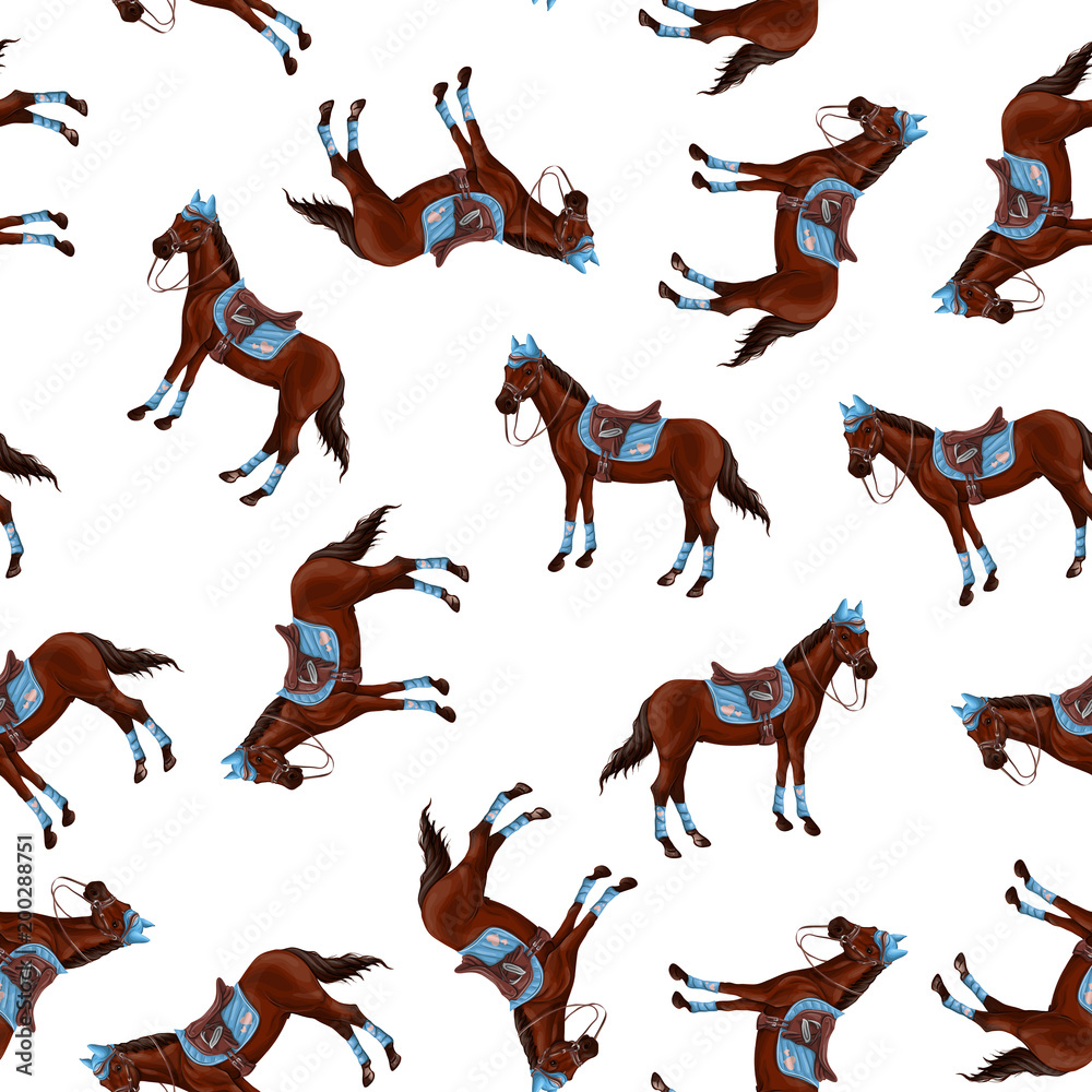 Running Horse Pattern