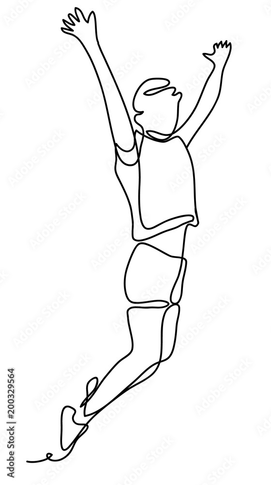 People In Motion Drawing