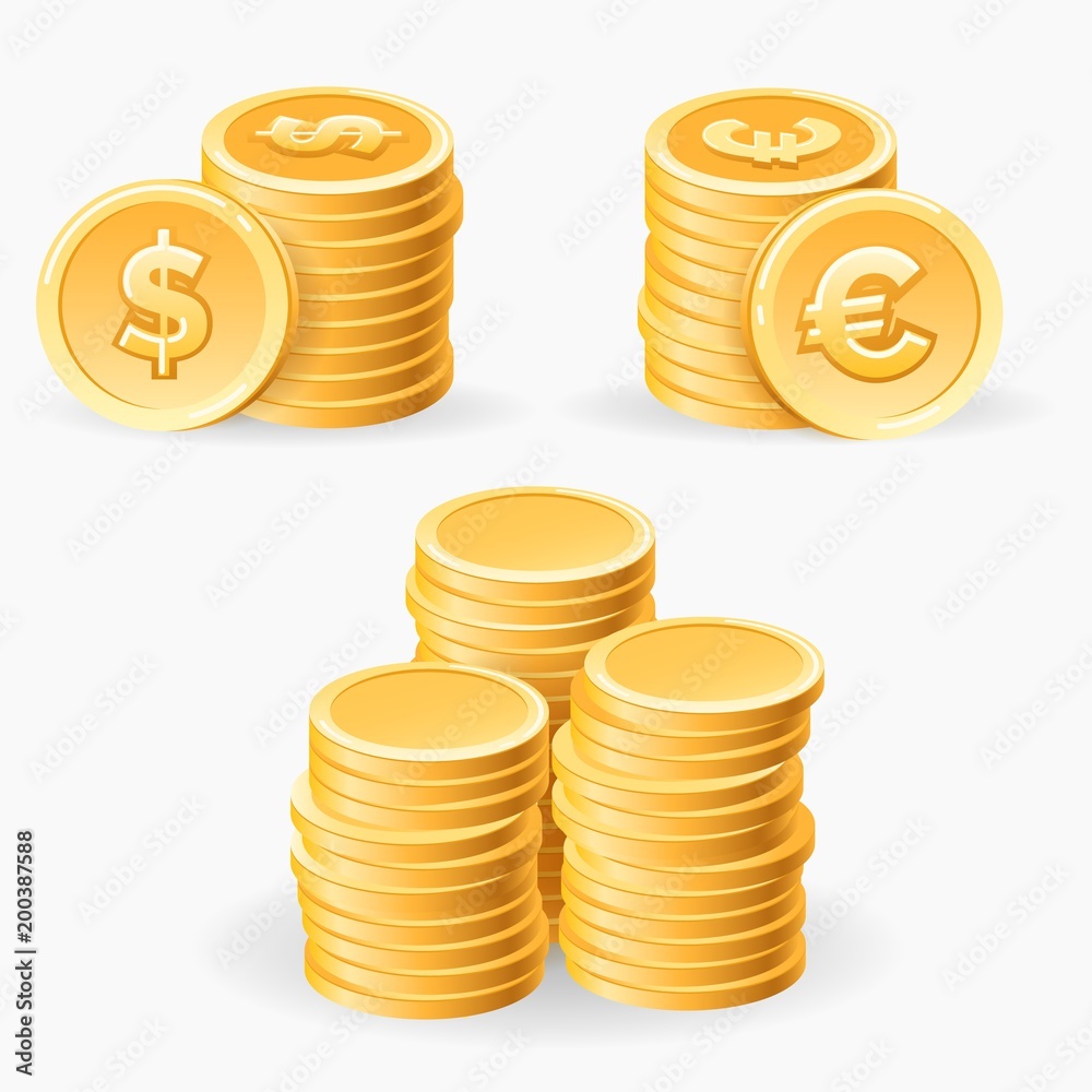 Coin Stack Vector