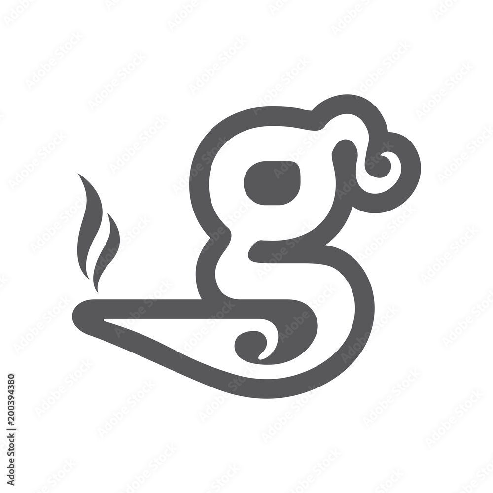 G Genie Stock Vector | Adobe Stock