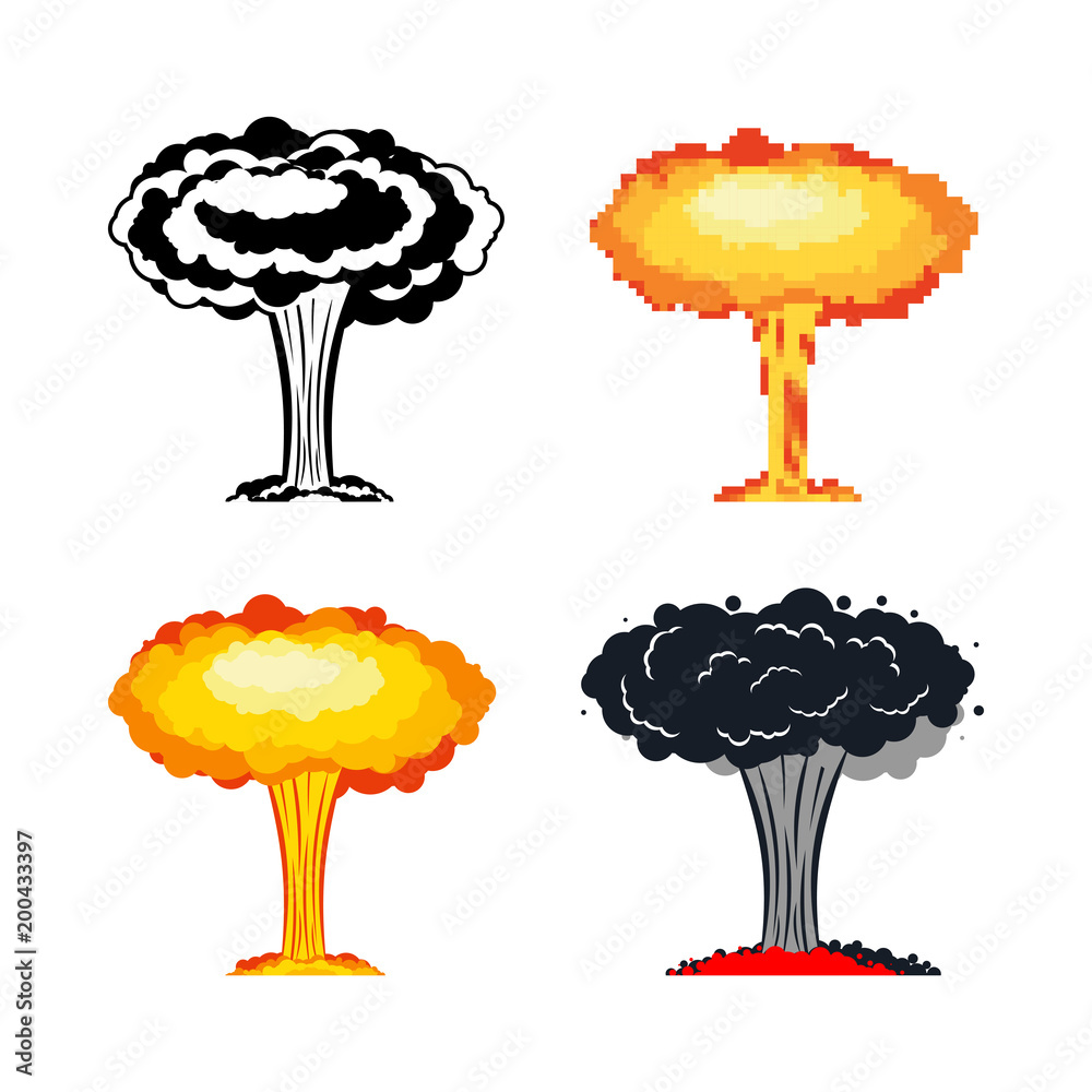 Chemistry Explosion Clip Art