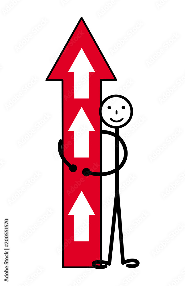 Big Arrow Sign Cartoon