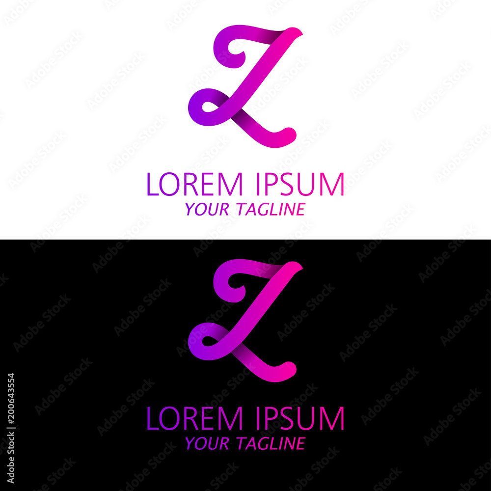 Letter alphabets logo emblem Stock Vector | Adobe Stock