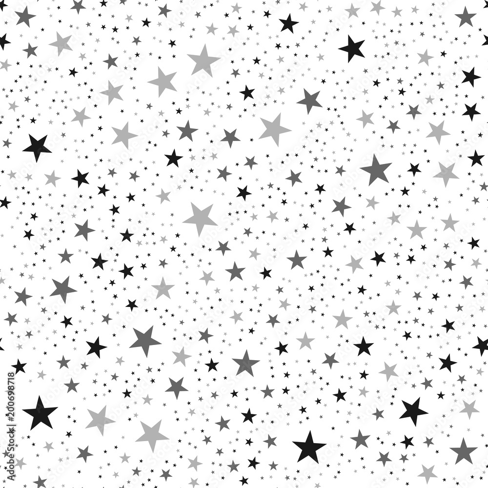 White Backgrounds With Stars