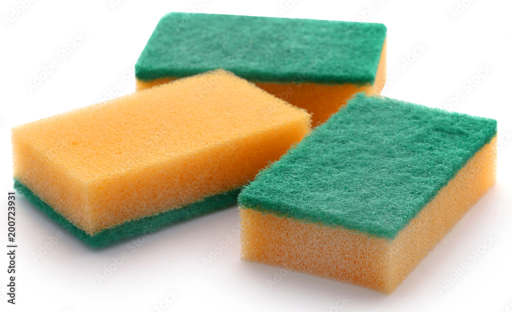 White Kitchen Sponge