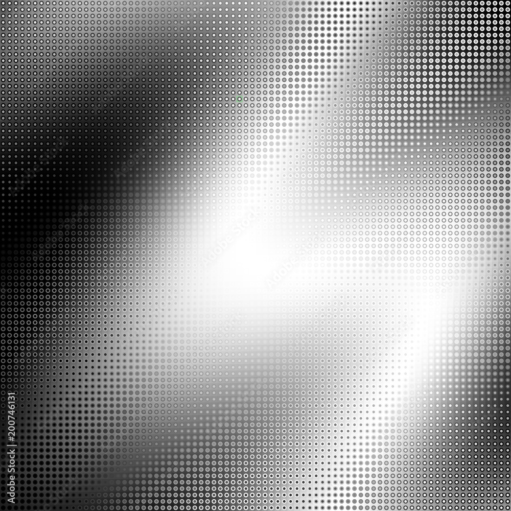 Geometric abstract pattern in low poly pixel art style. Small dots ...