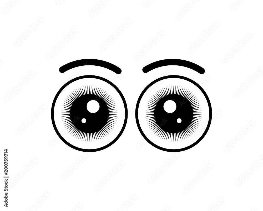 Cute Eyes Vector