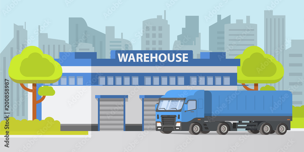 Warehousing Logistics Banner