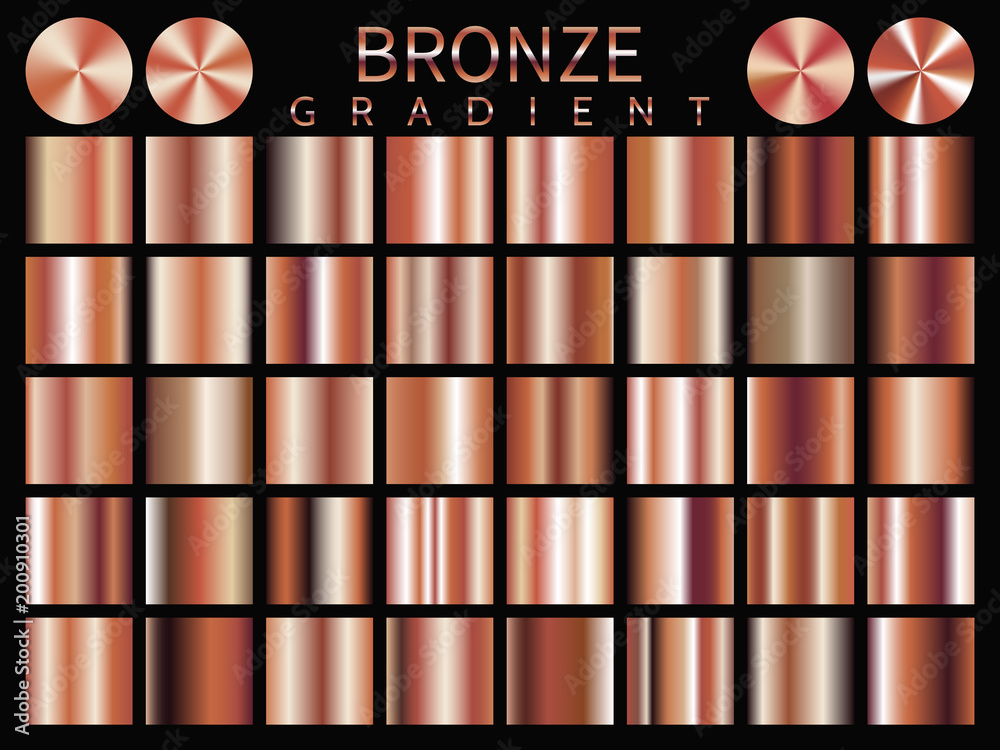Bronze background texture vector icon seamless pattern. Light ...