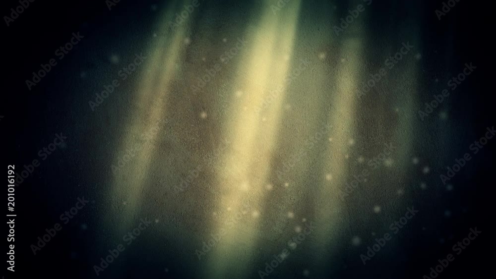 Dust Particles 004: Floating dust particles in a beam of light (Loop ...