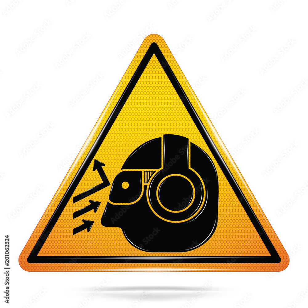 Eye Hazard Safety Symbol