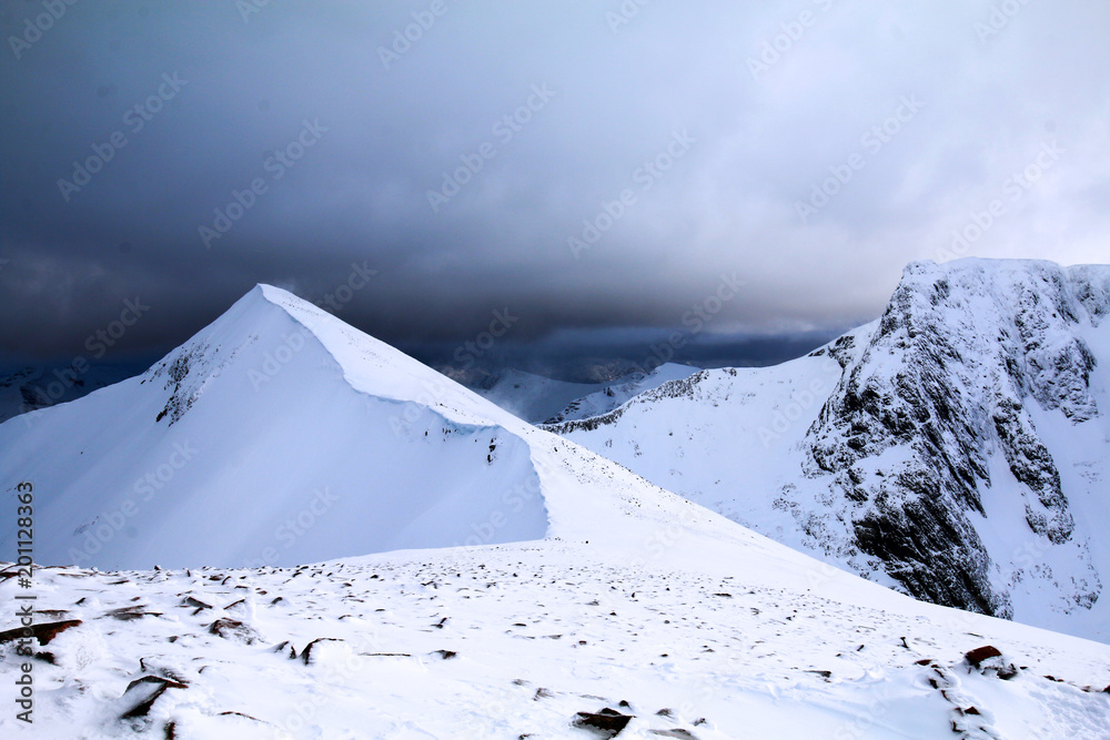 Ben Nevis Range, Scottish mountains Stock Photo | Adobe Stock