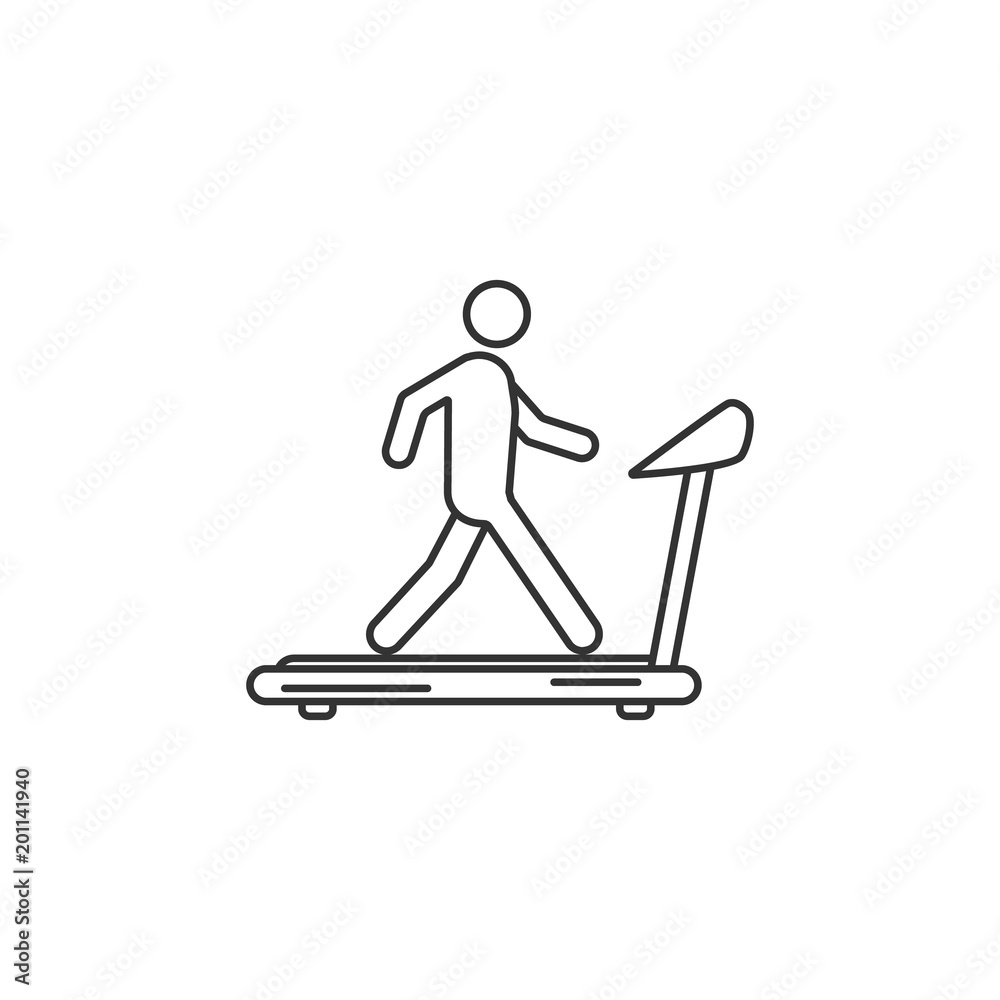 Treadmill Icon