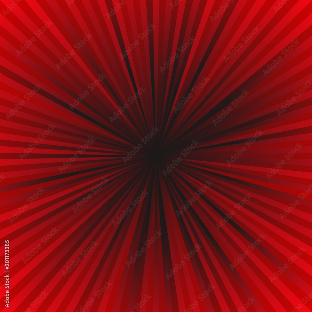 Dark red ray burst background - motion vector graphic design from ...