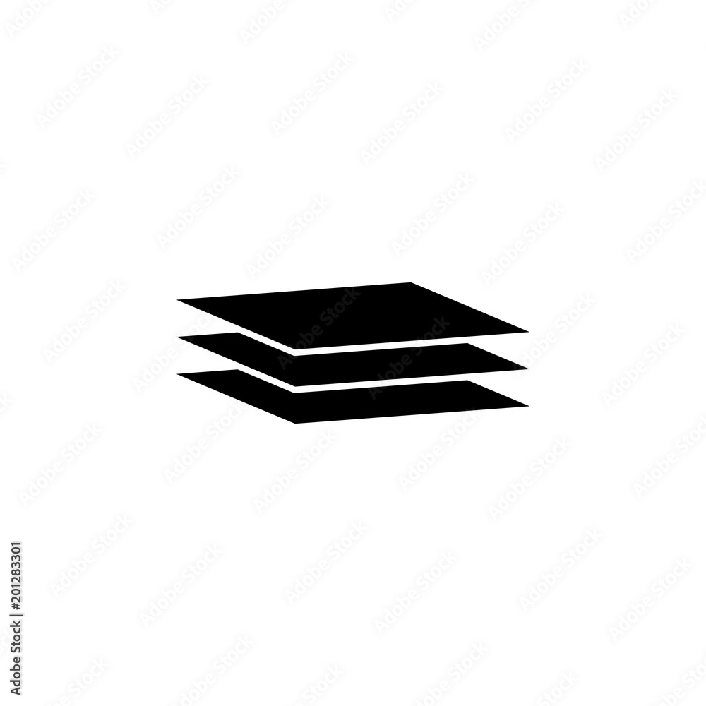 level sheets icon. Element of minimalistic icon for mobile concept and ...