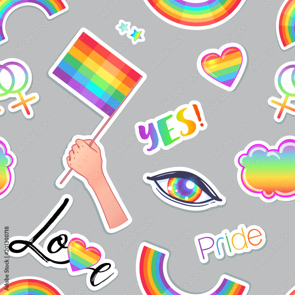 Pride Patch PATTERNS LGBT Digital Download Kits & How To Sewing ...