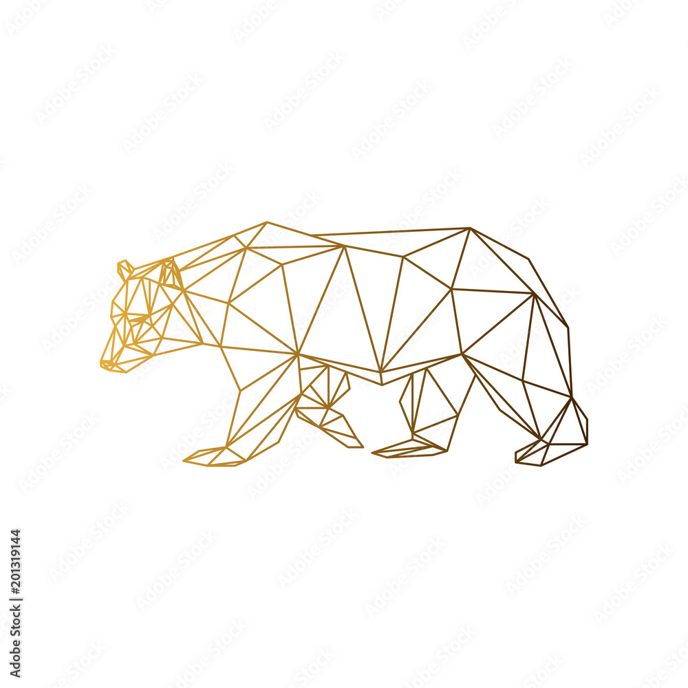 Geometric Animal Outline