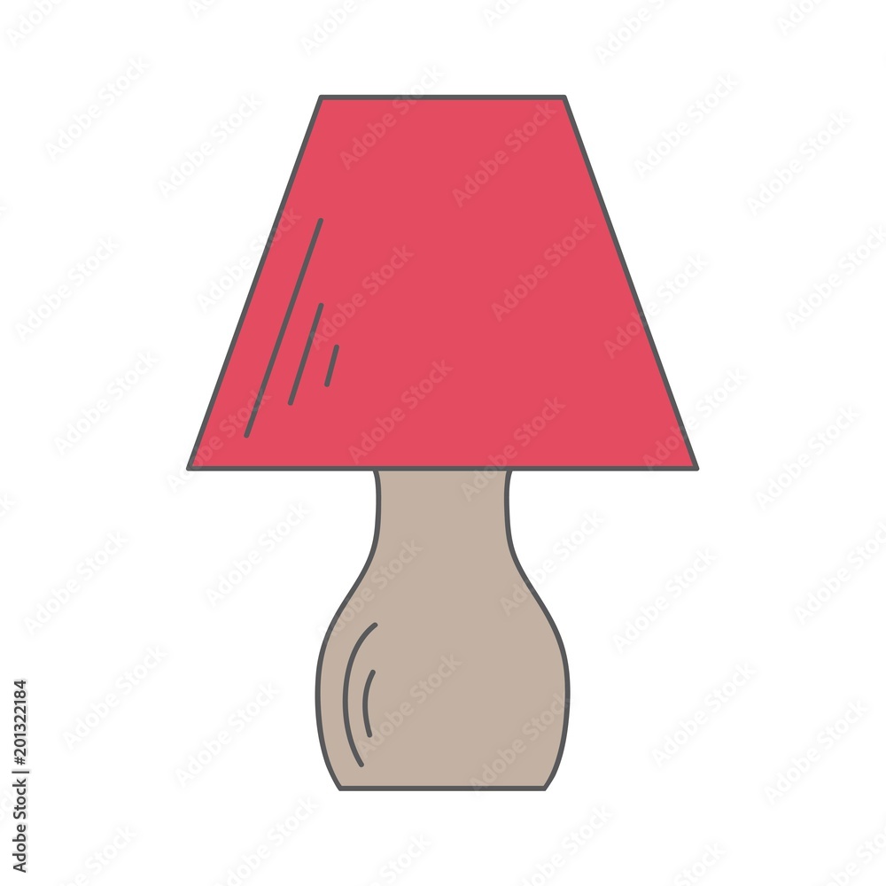 Table Lamp Design Drawing