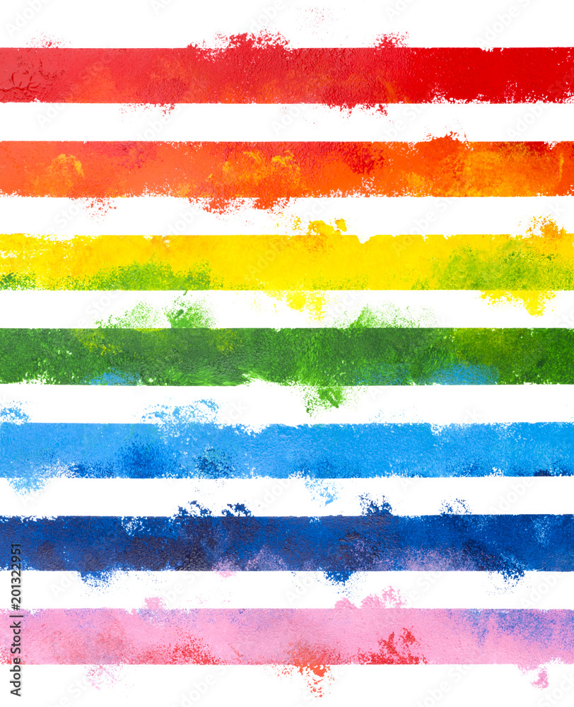 Rainbow Colours In Order