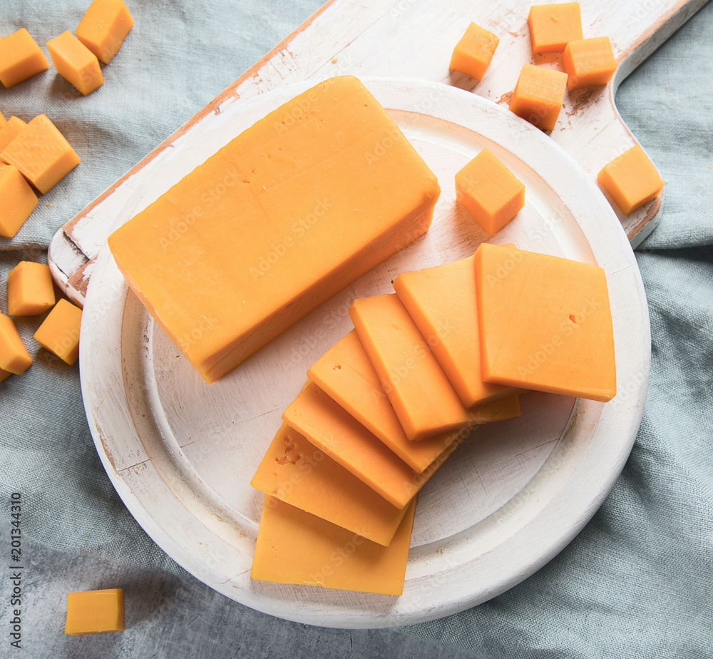 Cheddar cheese Stock Photo | Adobe Stock