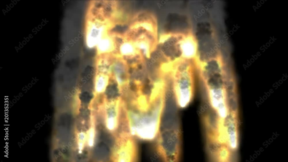 4k a group of missiles launched,nature spectacular volcano eruption,war ...